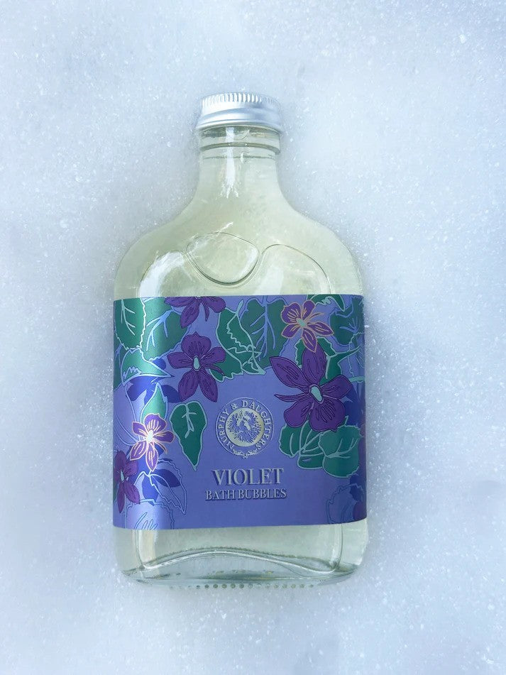 Murphy & Daughters Bath Bubbles 220ml - Violet – Monty & Moo
