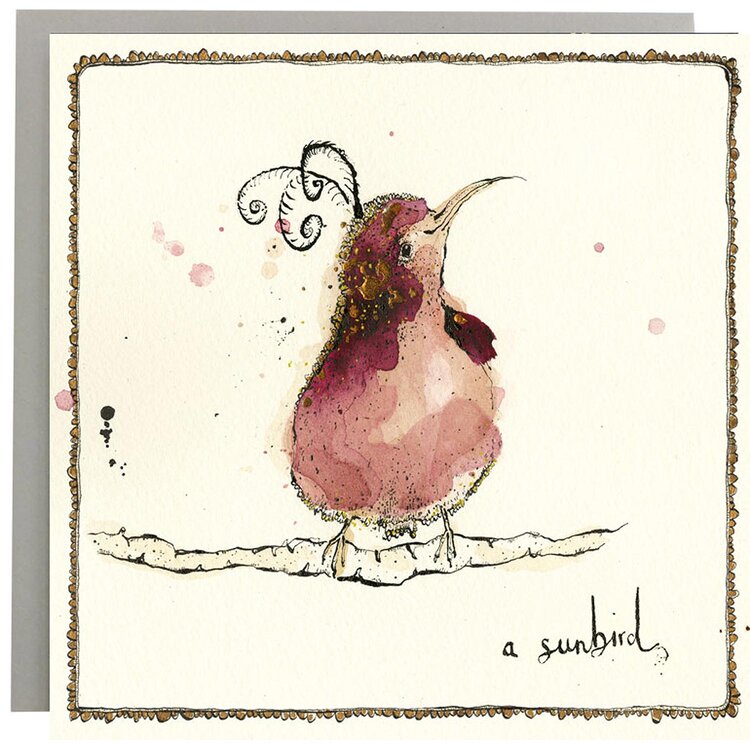 Anna Wright Card - Sunbird – Monty & Moo