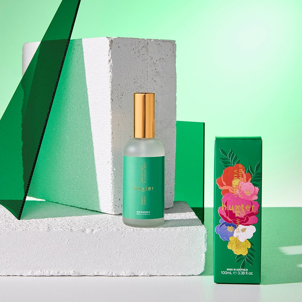 Huxter Room Spray 100ml - Green Tea & Cucumber – Monty & Moo