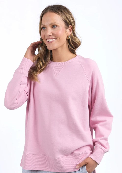 ELM Melbourne Crew Sweatshirt - Powder Pink – Monty & Moo