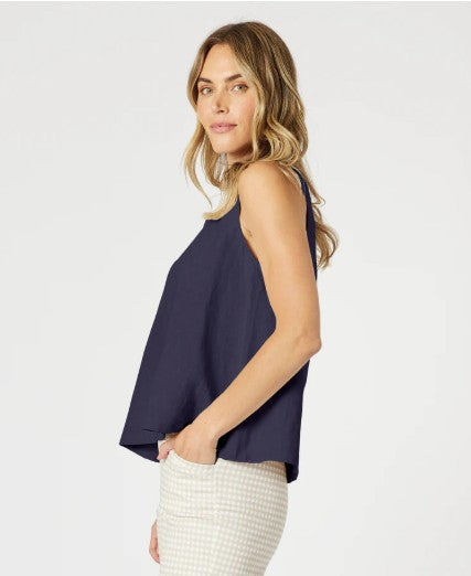 Gordon Smith Miley Lino Cami - Navy – Monty & Moo