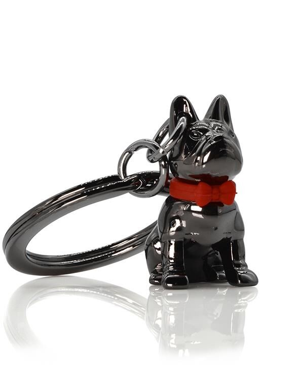 MetalMorphose Keyring - Bulldog – Monty & Moo