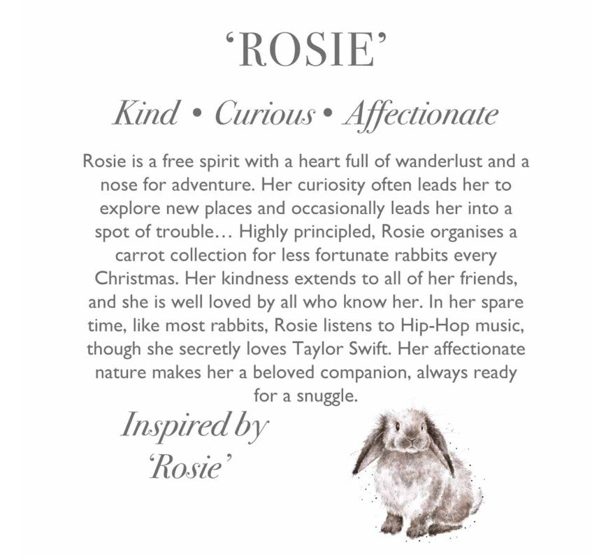 Wrendale Plush - Large Rosie the Rabbit – Monty & Moo