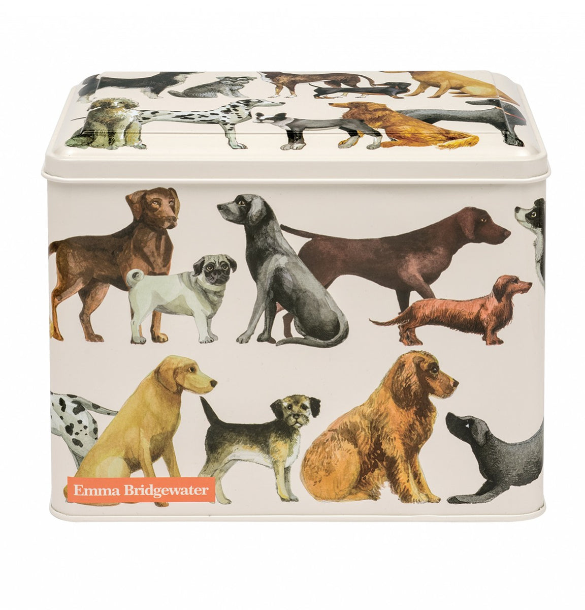Emma Bridgewater Large Rectangle Tin - Dogs Design – Monty & Moo