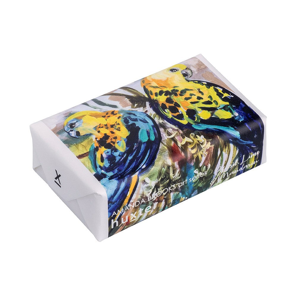 Huxter Natural Soap - Pale Headed Rosellas - Basil Fragrance – Monty & Moo