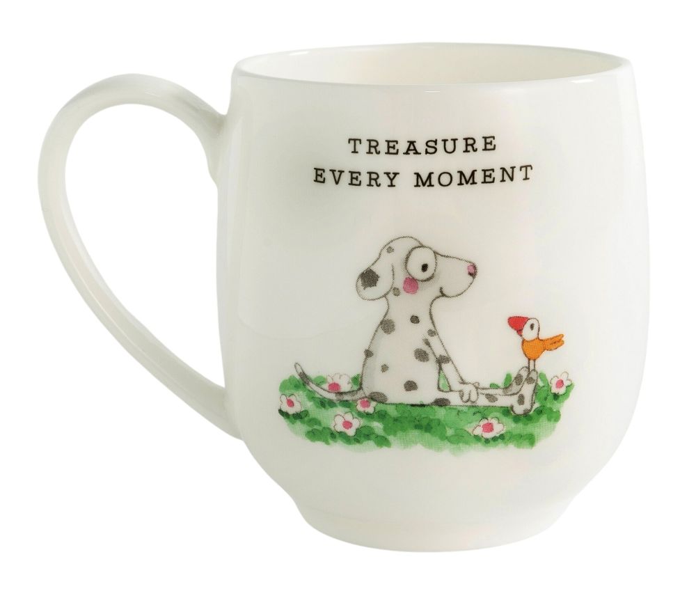 Twigseeds Fine Bone China Cup - Treasure Every Moment – Monty & Moo