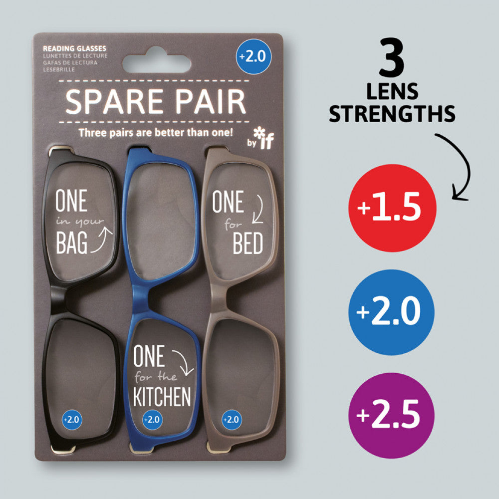 Spare Pair Reading Glasses – Monty & Moo