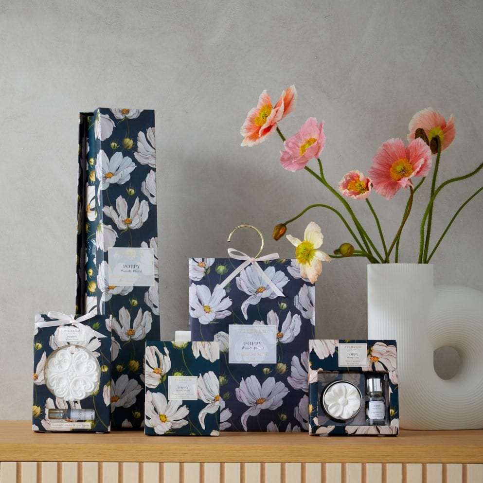 Poppy Scented Ceramic Disc Gift Set – Monty & Moo