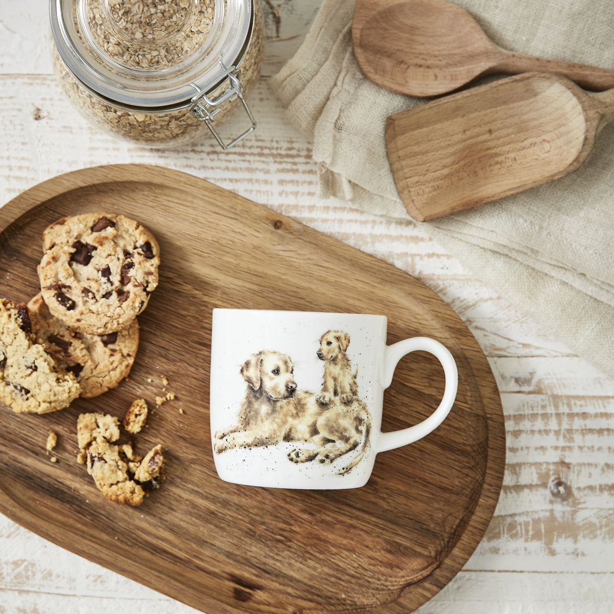 Royal Worcester Wrendale Mug - Devotion (Labrador) – Monty & Moo