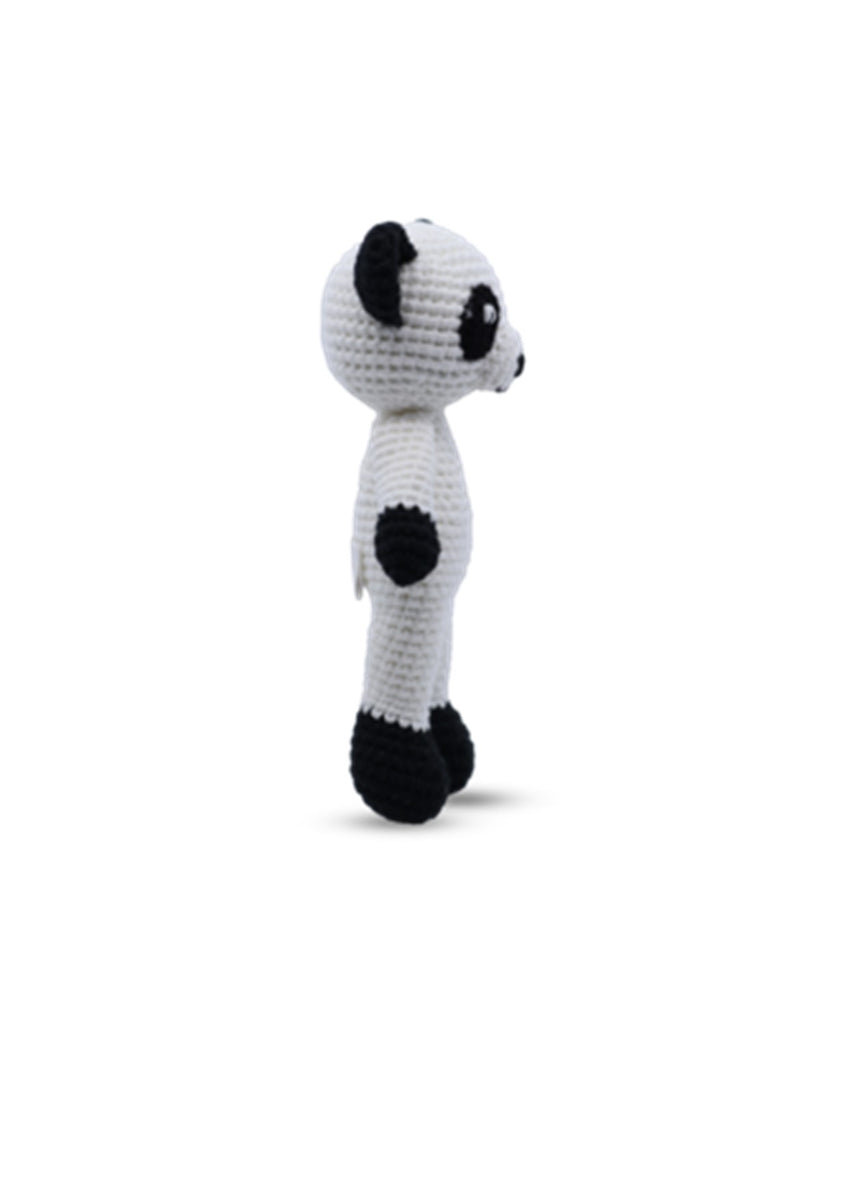 Snuggle Buddies Cotton Knit Teddy - Panda Bear – Monty & Moo