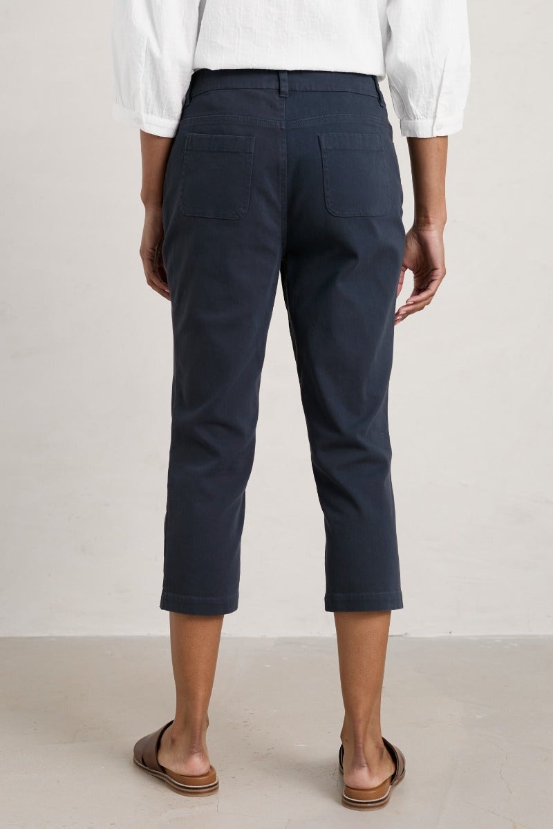 Seasalt Cornwall Albert Quay Crops - Navy – Monty & Moo