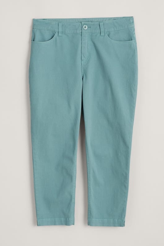 Seasalt Cornwall Albert Quay Crops - Aqua – Monty & Moo