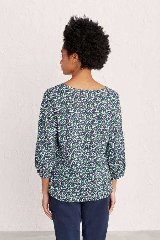 Seasalt Cornwall Crayon Top - Collaged Anemone Mooring – Monty & Moo